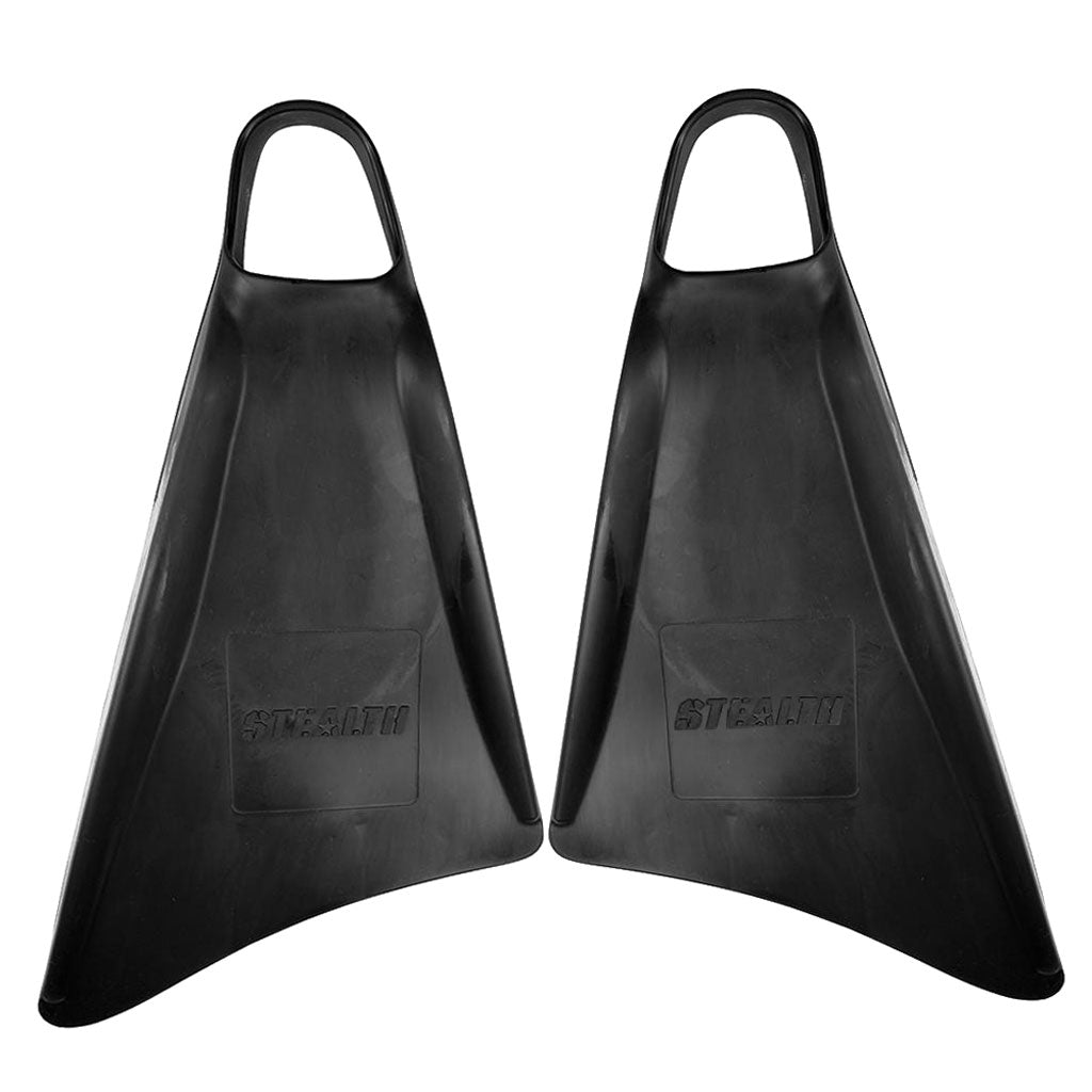 Stealth Swim Fins Australia - S1 Stealth Fins Black -Bodysurfing Fins ...